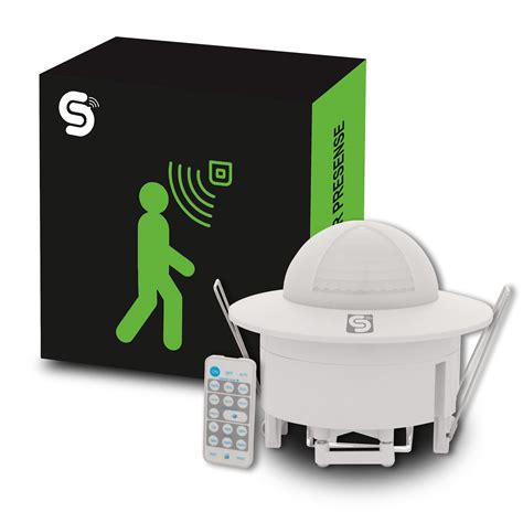 Esysense Fall Recessed Ceiling Mounted Pir Motion Sensor With Remote