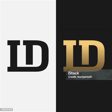 모노그램 편지 초기 L D Ld Dl 로고 디자인 템플릿 0명에 대한 스톡 벡터 아트 및 기타 이미지 0명 개념 개념과 주제 Istock