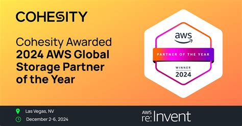Cohesity Aws Awsreinvent Mike Latino