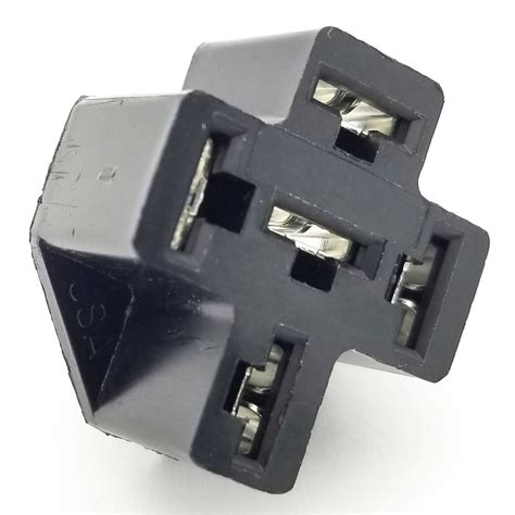 5 Pin Blade Relay Socket Pcb Mount Vetco Electronics