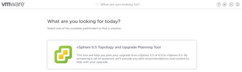 Vsphere 6 5 Topology And Upgrade Planning Tool Techcrumble