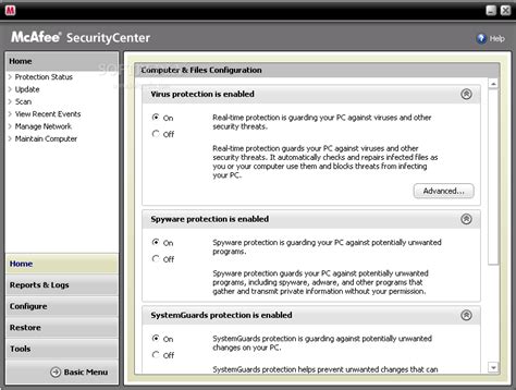 Mcafee Virusscan Download Softpedia