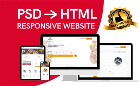 Convert Responsive Psd To Html Website Using Bootstrap By Webapollo Fiverr