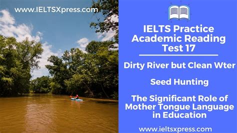 IELTS Academic Reading Test 17 Seed Hunting
