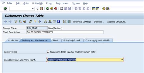Creating Transparent Transaction Table