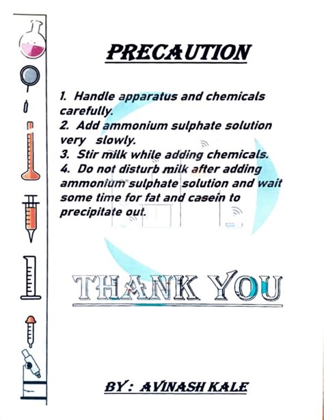 Casein In Milk A Chemistry Project Report
