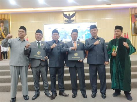 Lewat Proses Paw Himawan Abror Dan Yusuf Fatullah Fajri Sah Jadi