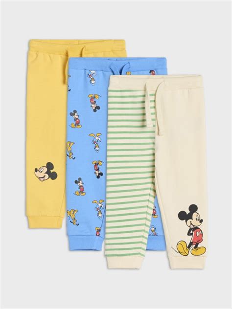 Donji Dio Trenerke Mickey Mouse 3 Pack Boja Krem Sinsay 444as 01x