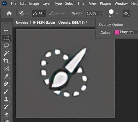 new selection brush tool in beta 25 11 20240626 m2 adobe product