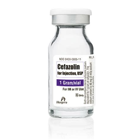 Surgical Prophylaxis Guidelines For Cefazolin Ancef