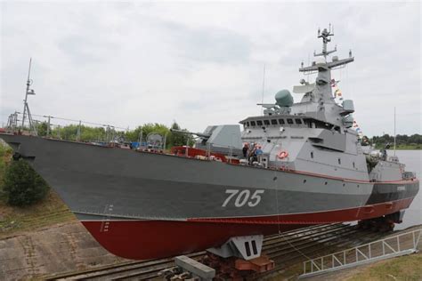 Russia Launches New Variant Of Tarantul Class Corvette Naval News
