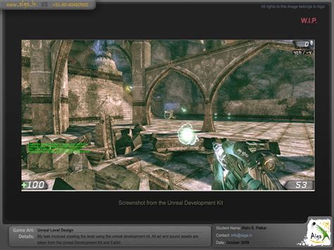 video game art unreal level design