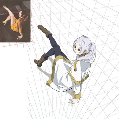 Safebooru 2girls Absurdres Boots Capelet Dress Earrings Elf Floating