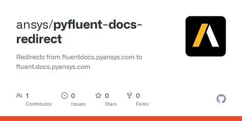 github ansys pyfluent docs redirect redirects from fluentdocs