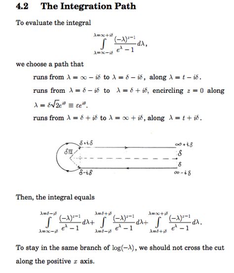 Calculus What Does This Complex Contour Integral Represent Mathematics Stack Exchange