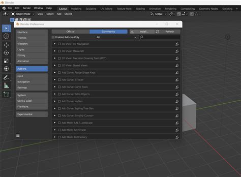 can´t find installed addon more in comments r blender