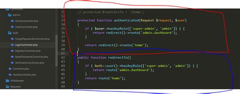 Redirect Page Help Issue Spatie Laravel Permission GitHub