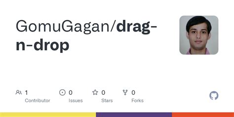 GitHub GomuGagan Drag N Drop