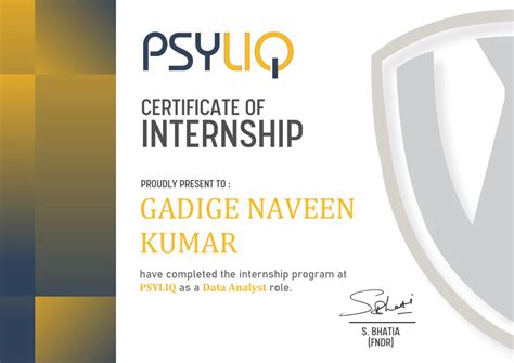 Psyliq Dataanalyst Datavisualization Datascience Gadige Naveen Kumar