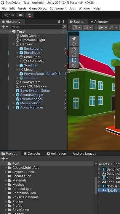 creating a font asset from font unity unity3d unitytutorial gamedev