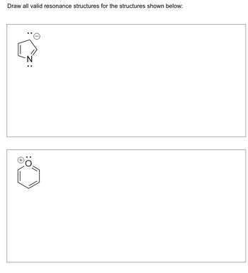 Answered Draw All Valid Resonance Structures For Bartleby