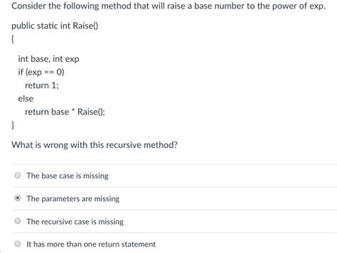 solved consider this function declaration public static