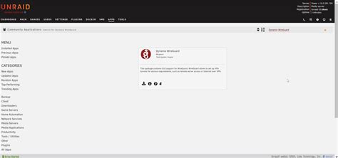 unraid setting up wireguard on unraid partially working wireguard
