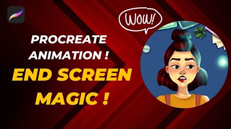 Procreate Animation Journey From Concept To Creation Kalartistry S Animated End Screen YouTube