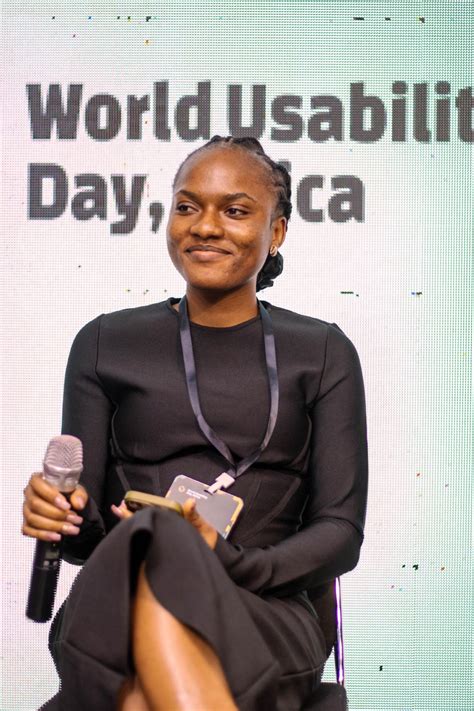 Worldusabilityday Worldusabilitydayafrica Designingforabetterafrica Speaker Blessing