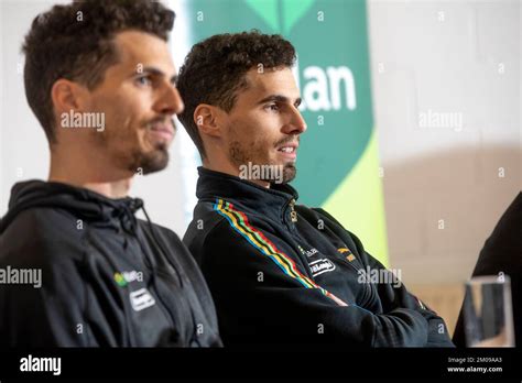 Belgian Jonathan Borlee And Belgian Kevin Borlee Pictured During A