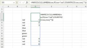 Running Count Of Occurrences In Excel Includes Dynamic Array