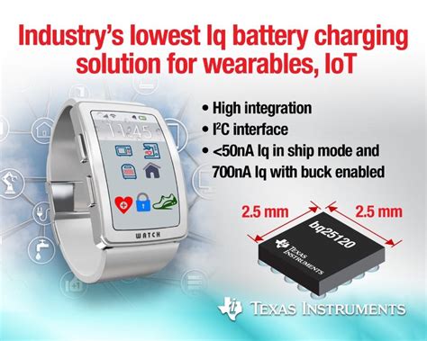 Tiny Low Power Battery Management IC For Wearables And IoT Prod