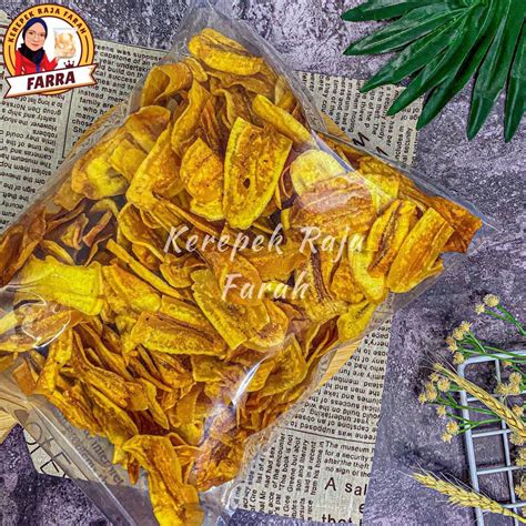 Kerepek Pisang Nipah 500g 🍌 𝙆𝙚𝙧𝙚𝙥𝙚𝙠 𝙍𝙖𝙟𝙖 𝙁𝙖𝙧𝙖𝙝 𝙃𝙌 Shopee Malaysia