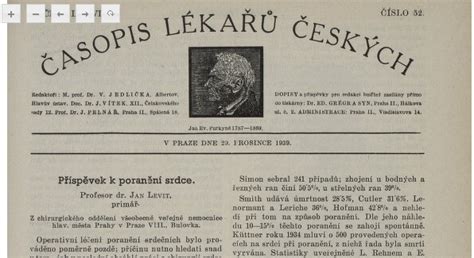 Válečný Chirurg Prof Jan Levit Nepatří Smrti Ani Zapomnění Připomínka Transportů Do Terezína