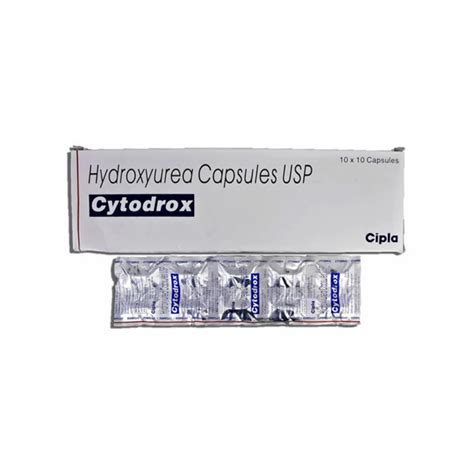 Cytodocx 500 Mg Cap Hydroxyurea At ₹ 100stripe Cytodrox Capsules