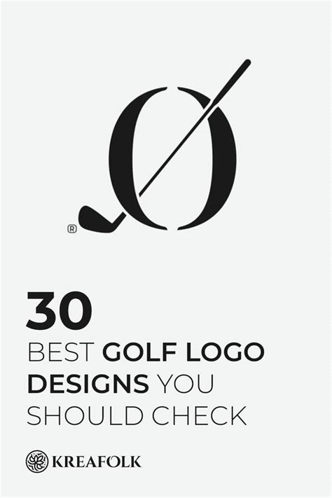 Golf Logos Designs Golf Club Logo Design Inspiration Simple Modern