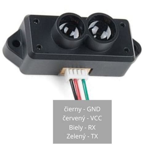 Snímač Tfmini S Lidar A Arduino Arduinounosk