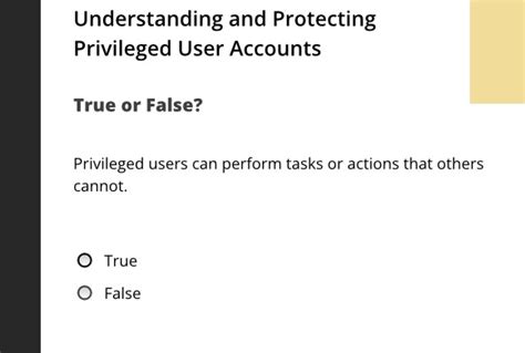 Solved Understanding And Protecting Privileged User