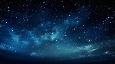 Premium Photo Night Sky With Stars Top Or Bottom Space For Copy