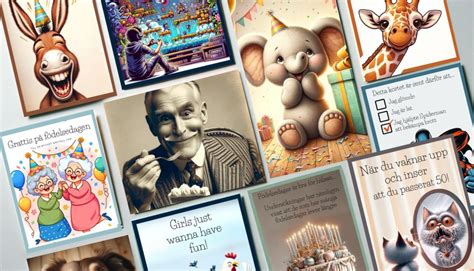 Roliga Grattis På Födelsedagen Bilder Att Ladda Ner Och Skicka