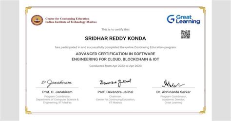 Sridhar Reddy Konda On Linkedin Sridhar Reddy Konda Successfully