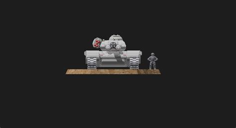 Stl File Battletechnology Roach Mk3 Tank 🪖 ・3d Printing Design To Download・cults