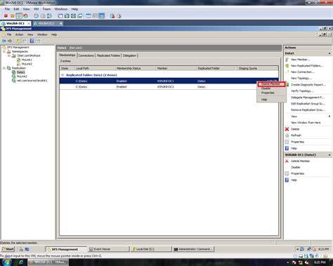 ad shot gyan dfsr replication group in windows 2008 r2