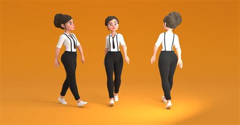 Artstation Animating A Female Walk Cycle Production Assessment A