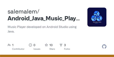 GitHub Salemalem Android Java Music Player Music Player Developed On