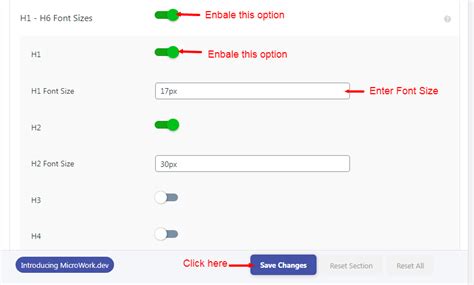 How To Modify The H1 H6 Size For Mobile Devices Tutorials