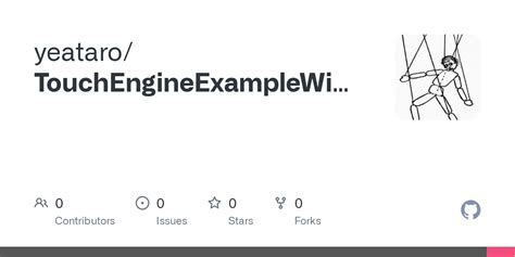 GitHub Yeataro TouchEngineExampleWindows