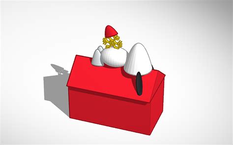 3d Design Snoopy Tinkercad