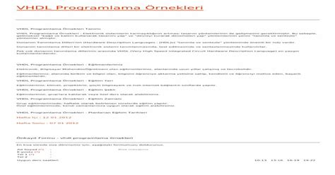 pdf vhdl ornekleri dokumen tips