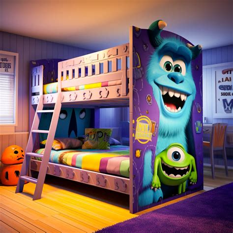 Bedtime Adventures Unleashed Monster Inc Themed Beds For Playful